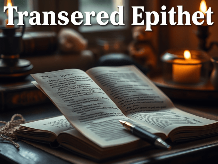 What is a Transferred Epithet? – The Online Scholar Institute